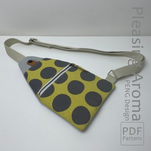 Mini Sling Bag Pattern,small Front Sling Purse Sewing Tutorails,mini ...