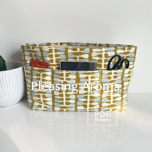 Easy Purse Insert Sewing Pattern, Tote Organizer, Pouch Pattern ...