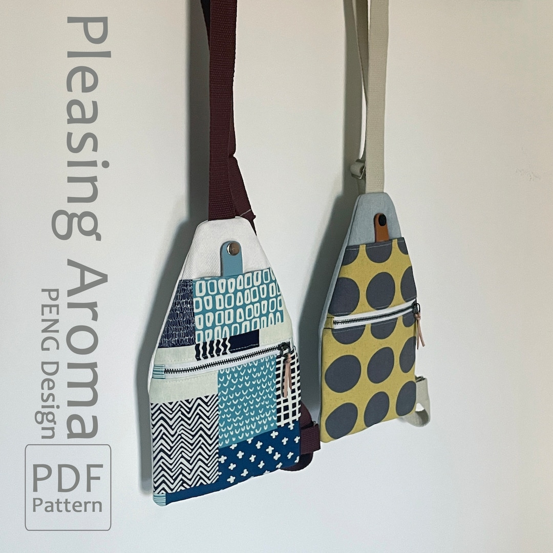 Mini Sling Bag Pattern,small Front Sling Purse Sewing Tutorails,mini ...