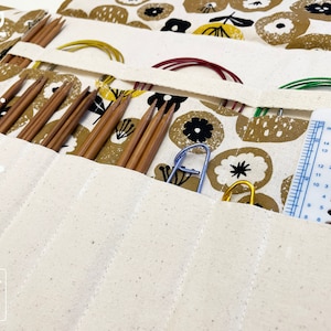 Knitting Needle Case Sewing Pattern/needle Case Sewing Tutorials/pdf ...