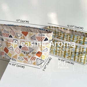 Easy Purse Insert Sewing Pattern, Tote Organizer, Pouch Pattern ...