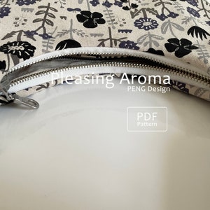 Moon Bag Sewing Templates,fabric Shoulder Bag Sewing Tutorials,pdf ...