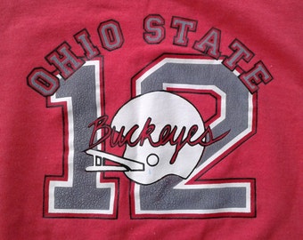 Ohio State Crew Neck Vintage - Etsy