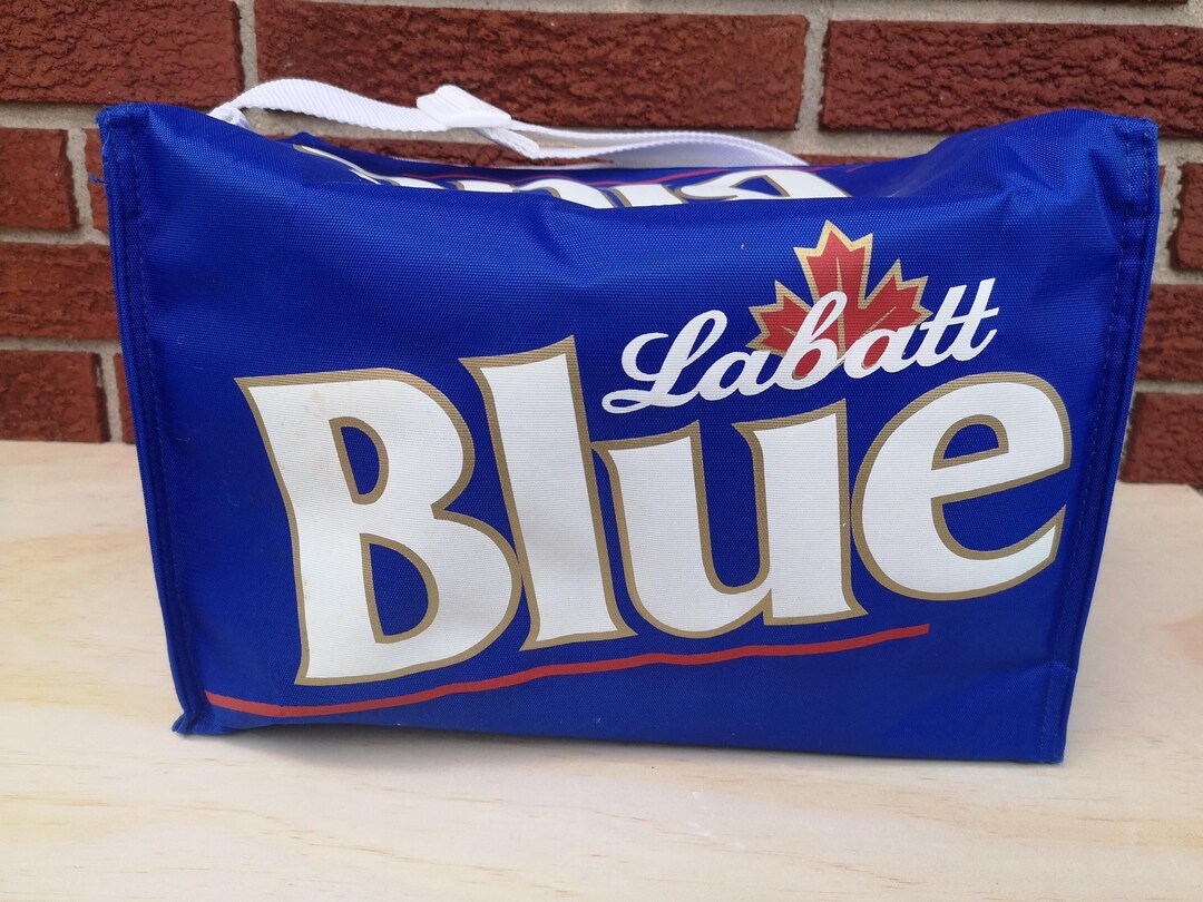 Vintage & Rad 80's / 90's Labatt's Blue Beer Cooler Bag - Etsy