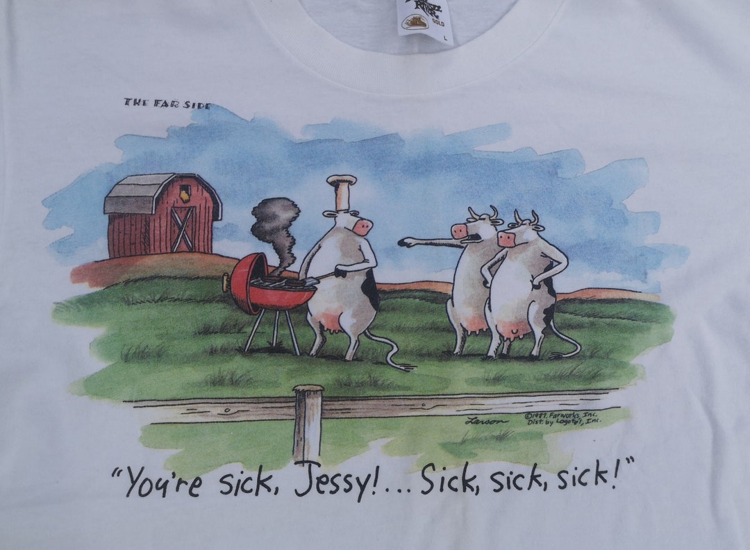 Vintage 1987 the Far Side You're Sick Jessy ... - Etsy