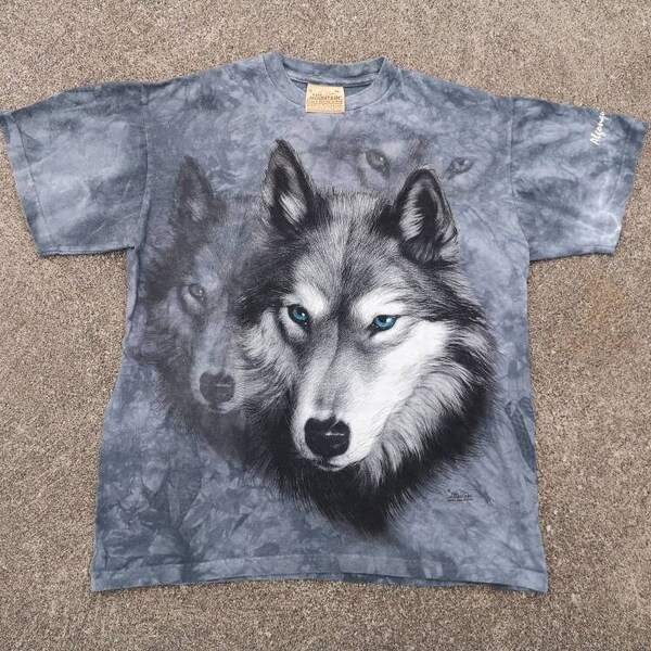 Vintage Wolf Shirt - Etsy