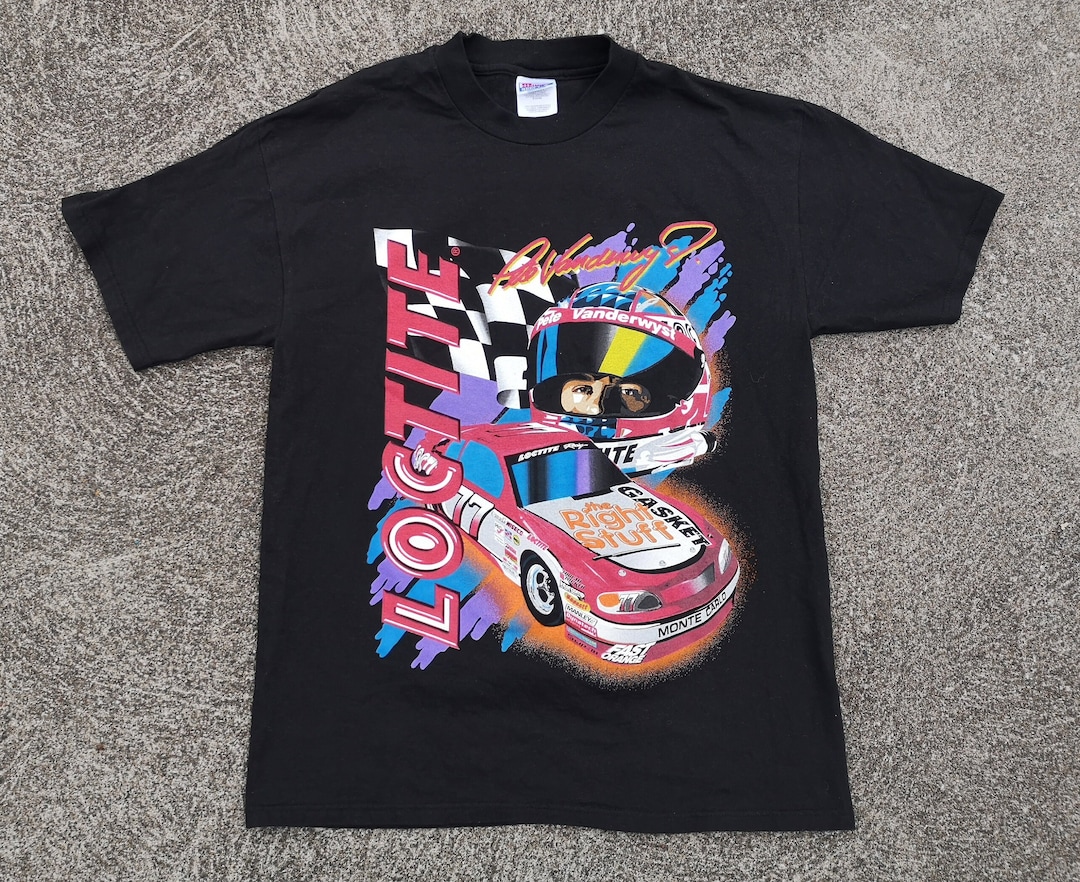 Vintage 90's NASCAR Loctite Peter Vanderwyst Nascar Racing / Double ...