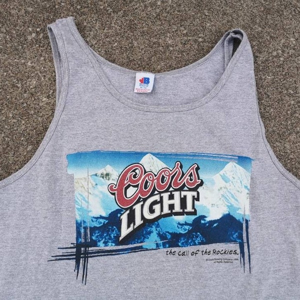 Coors Light Tank Top - Etsy