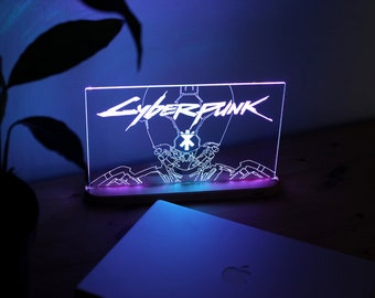 Cyberpunk 2077 Lamp | Etsy