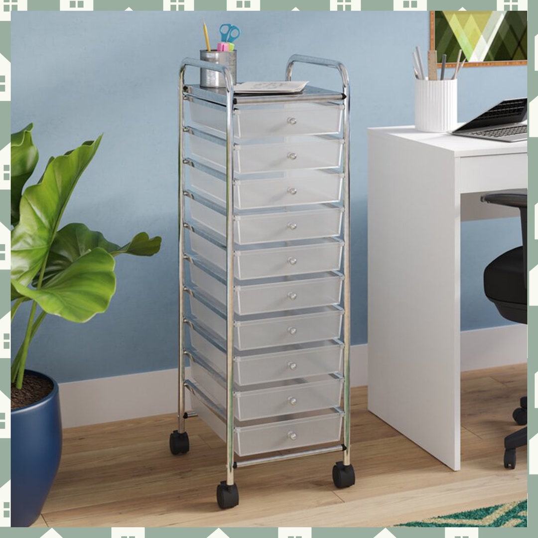 10 Drawer Storage Chest Storage Drawers Box Desktop - Etsy