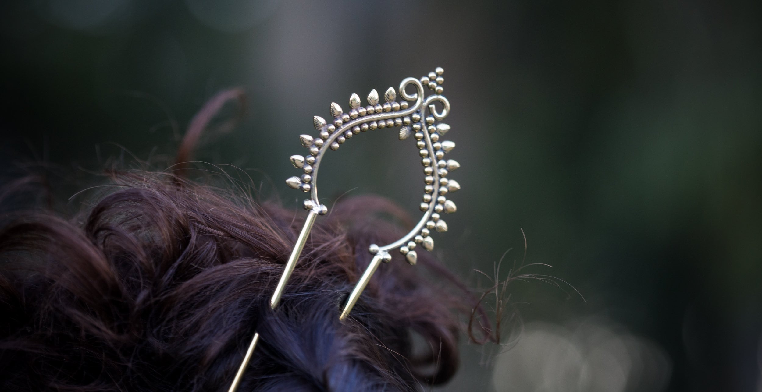 Hair Stick Metal Hair Fork Hair Pin for Women Brass Hair | Etsy