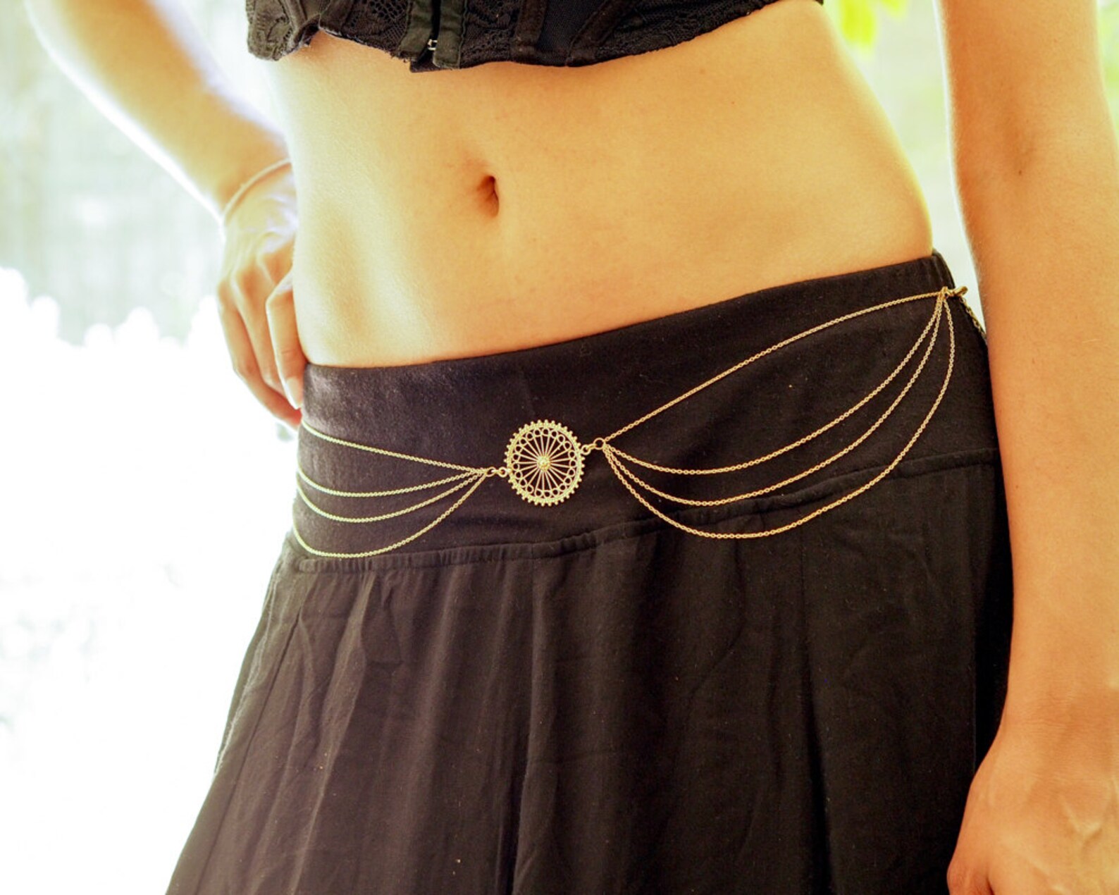 Body Chain // Belly Chain // Bikini Jewelry // Body Jewelry // | Etsy