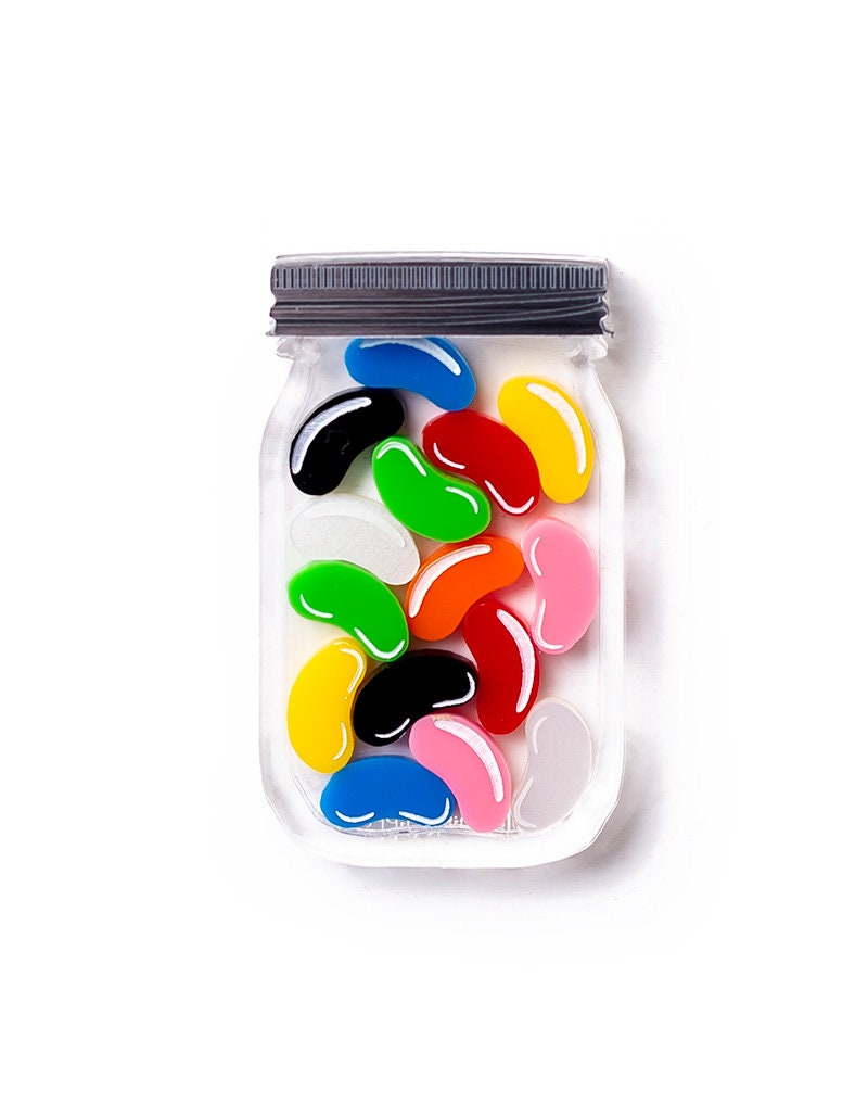 Jelly Bean Jar Clipart