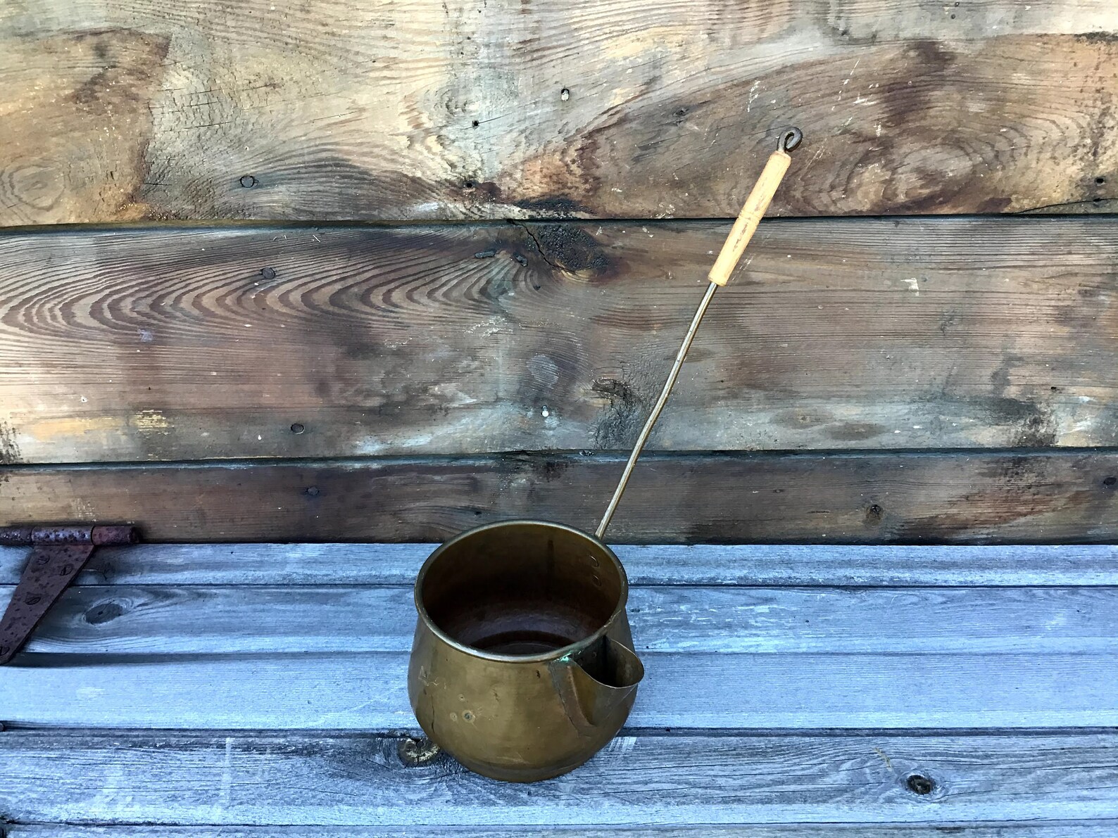 Vintage Copper Dipping Cup, Antique Smelting Pot, Copper Dipping Ladle ...