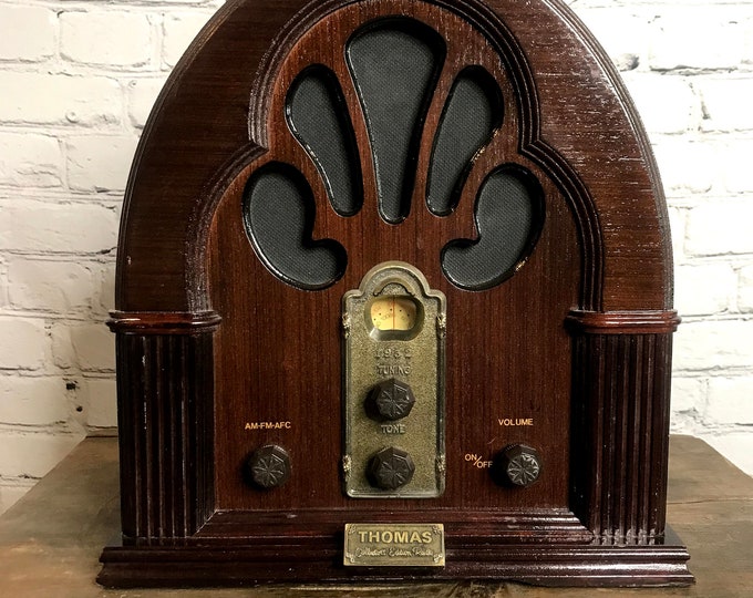 Thomas Collectors Edition Radio, Model 418, Vintage 1980's Am/fm Radio ...