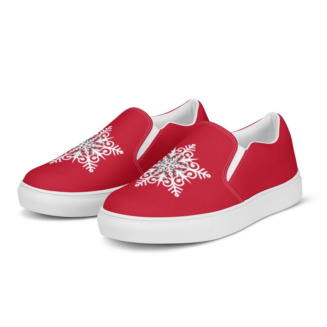 Sleighdriver Apparel Co. Snowshoe-slip-on Canvas Tennies! - Etsy
