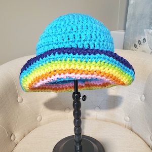 RAINBOW SHERBERT Character Inspired Bucket, Sun Hat, Brimmed Hat ...