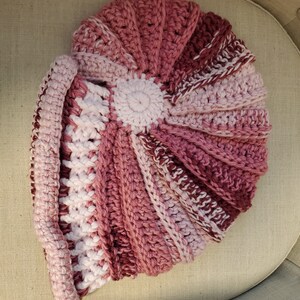 Pink Conch Shell Hat, Seashell, Snail Shell Hat, Rastafarian Slouchy ...