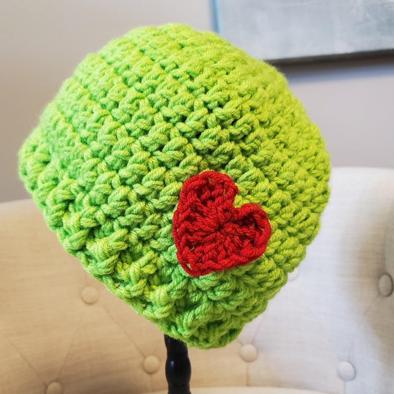 Crochet Grinch Hat - Etsy