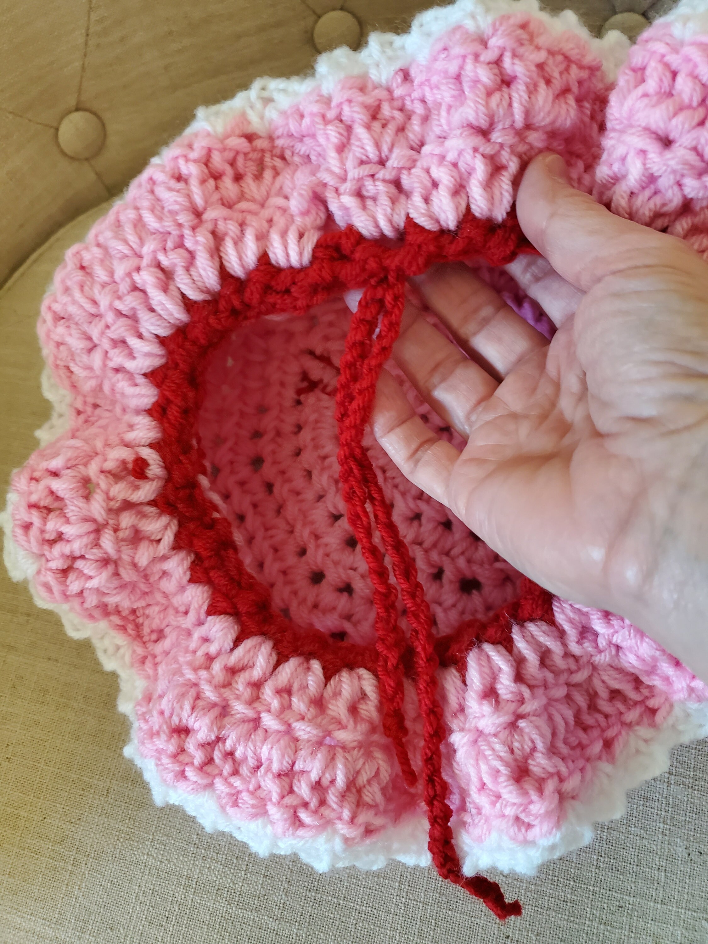 STRAWBERRY SHORTCAKE Inspired Classic Bonnet Style Hat , Cosplay, Rave ...