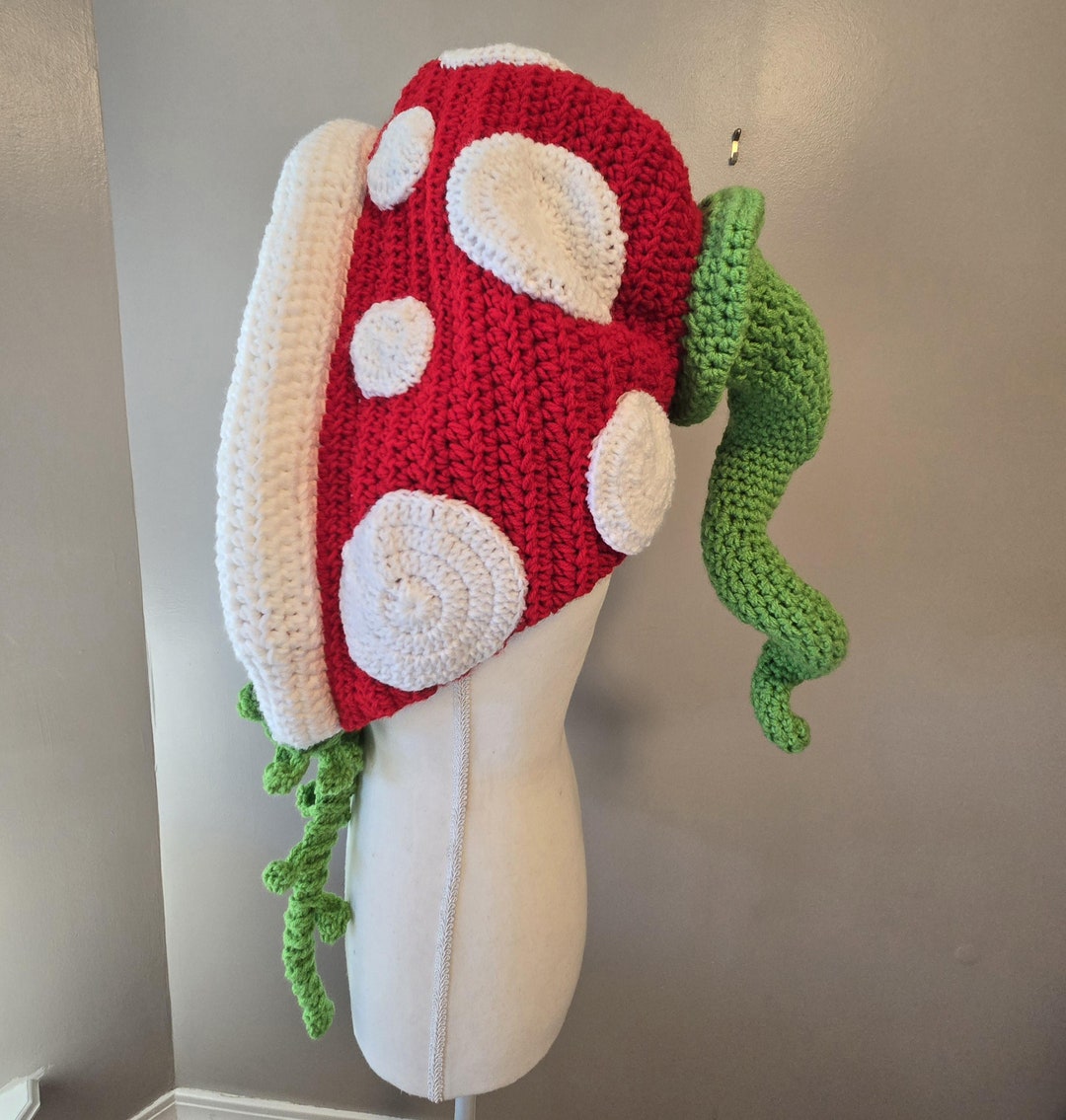 Twisted Chomper Hood, Carnivorous Plant Hoodie, Mushroom Hat, Video ...