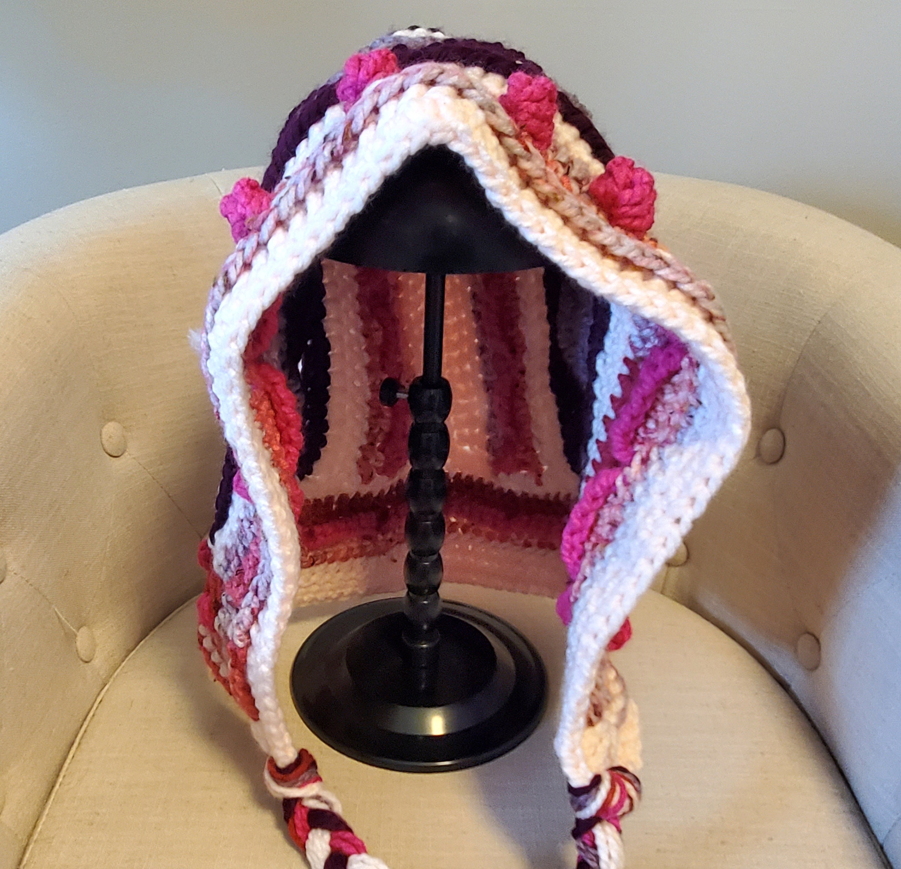 Siren's Call, Elf Hood, Boho Cosplay Hat, Fairy Hat, Rave Hoodie ...