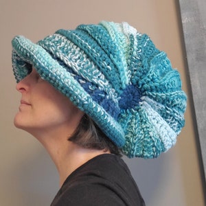 Pink Conch Shell Hat, Seashell, Snail Shell Hat, Rastafarian Slouchy ...