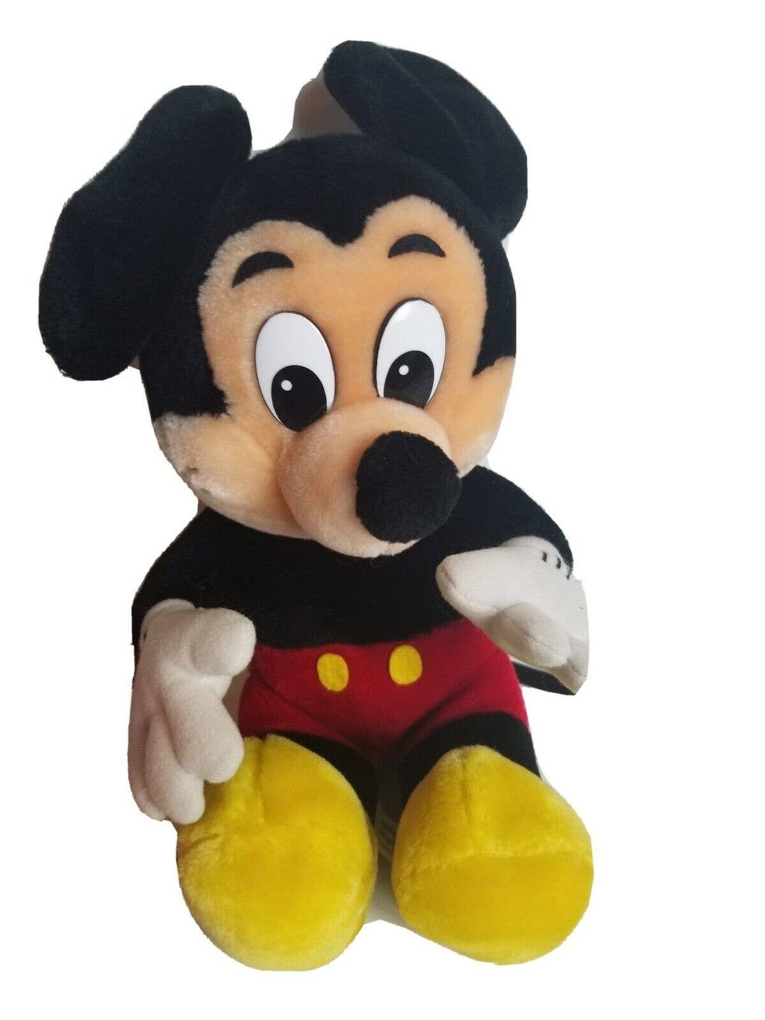 Vintage Mickey Mouse Plush Walt Disney World Disneyland VTG - Etsy