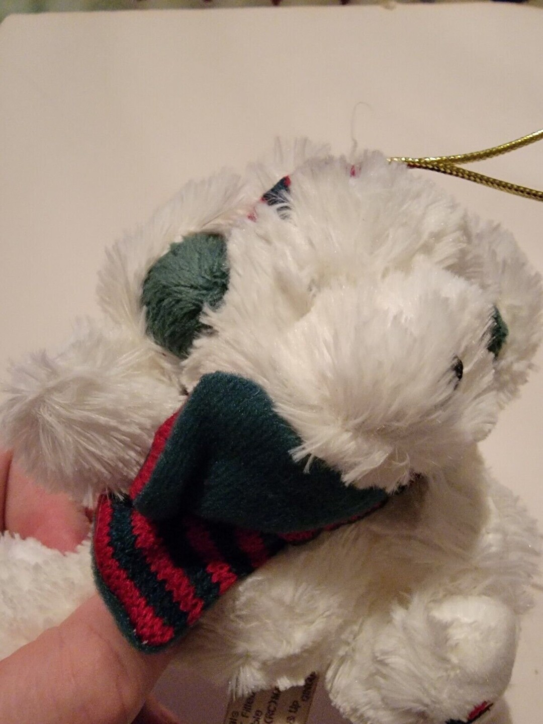 Vintage Hug Fun Small Plushie Plush Stuffed Toy Christmas Holiday White ...