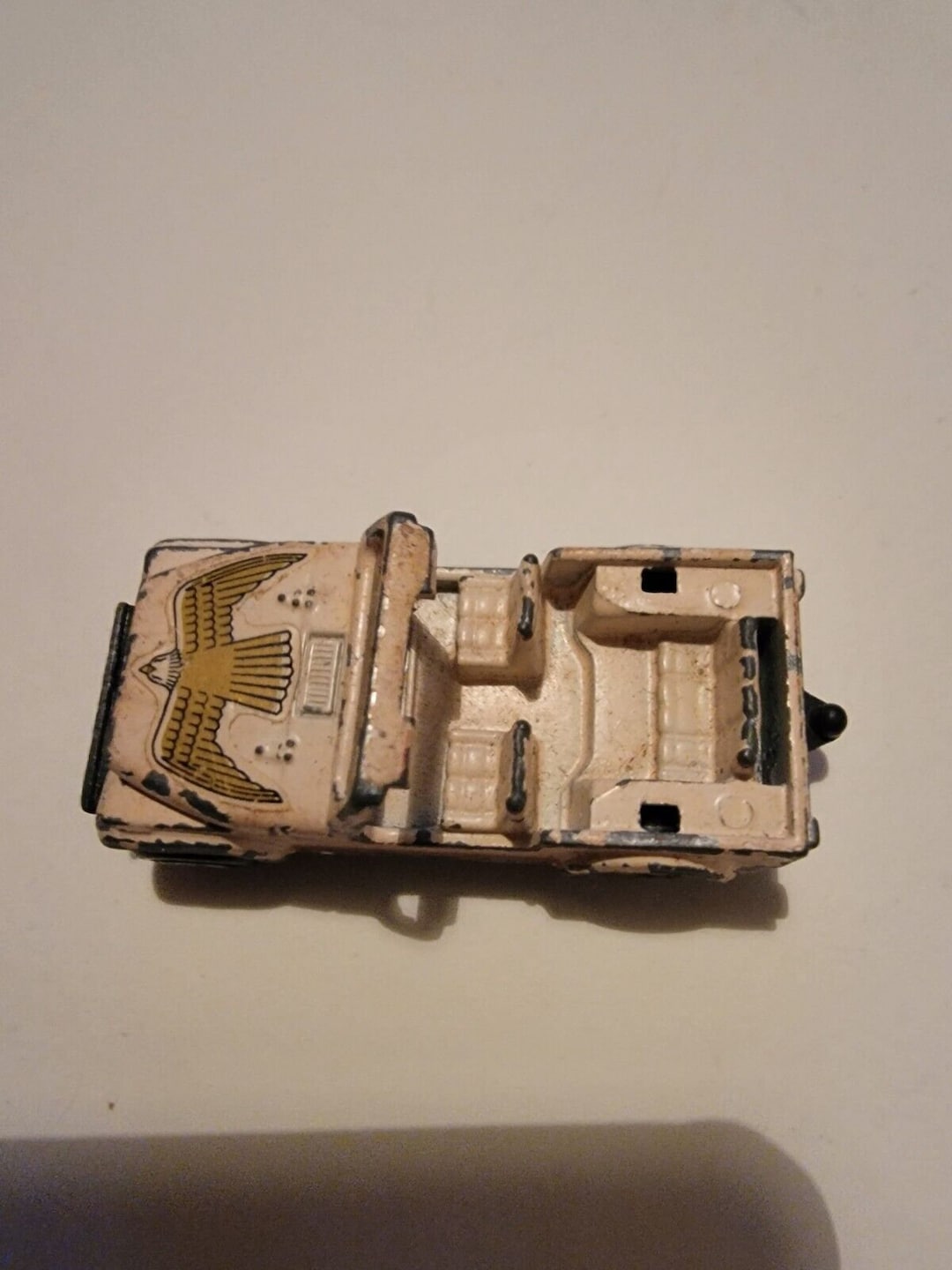 Vintage 1981 ERTL Dukes of Hazzard Daisy Duke Golden Eagle Jeep-diecast ...