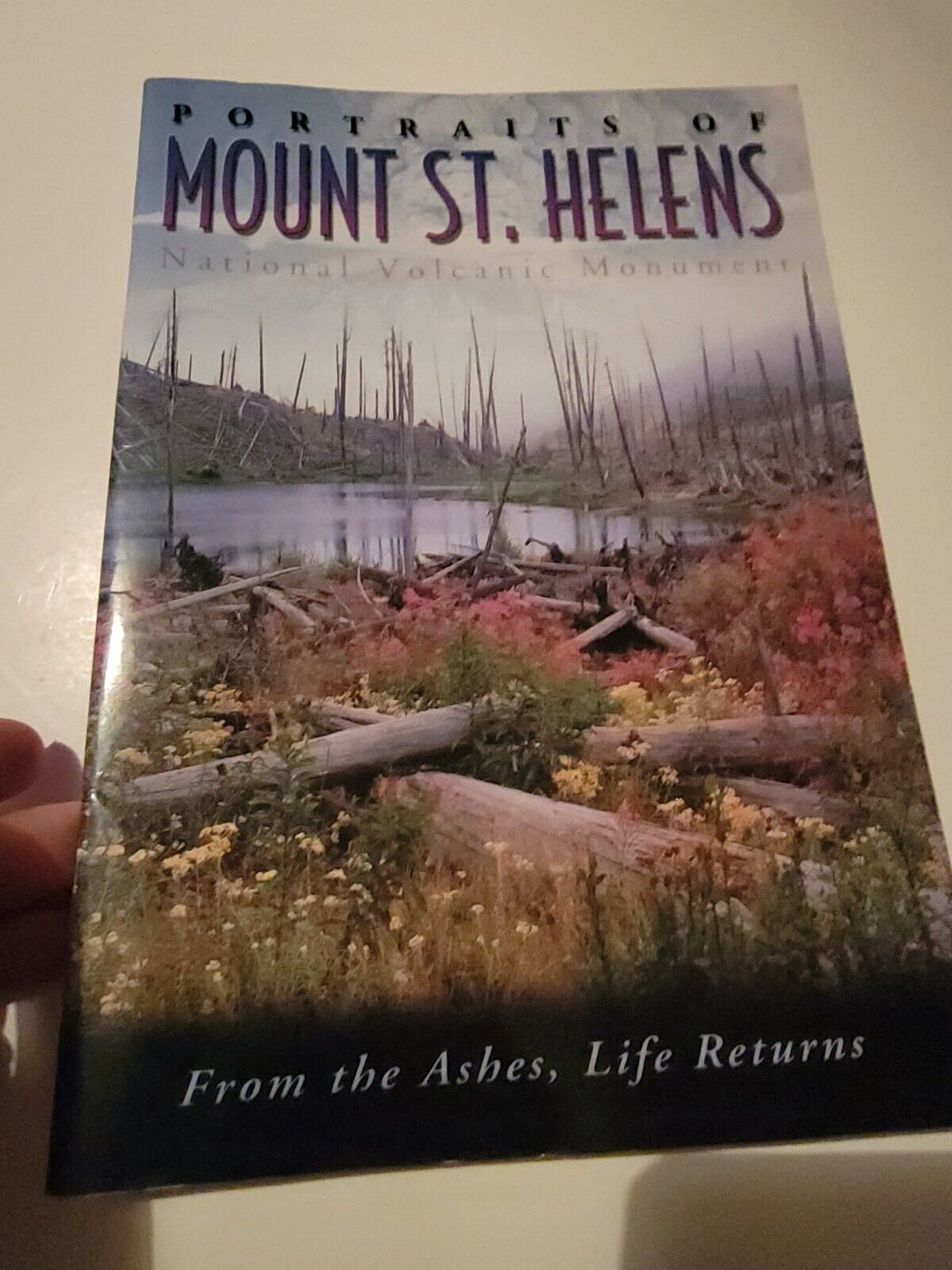 Portaits of Mount St Helens Book From the Ashes Life Returns - Etsy