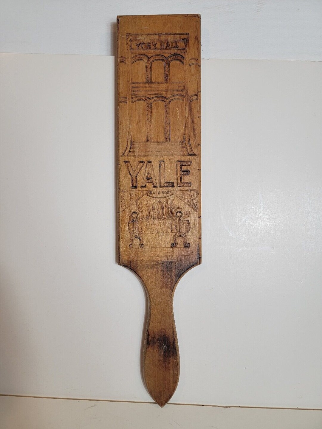 Yale Vintage Greek Fraternity Paddle NCAA HOF Howard Hobson Rare 1950s ...