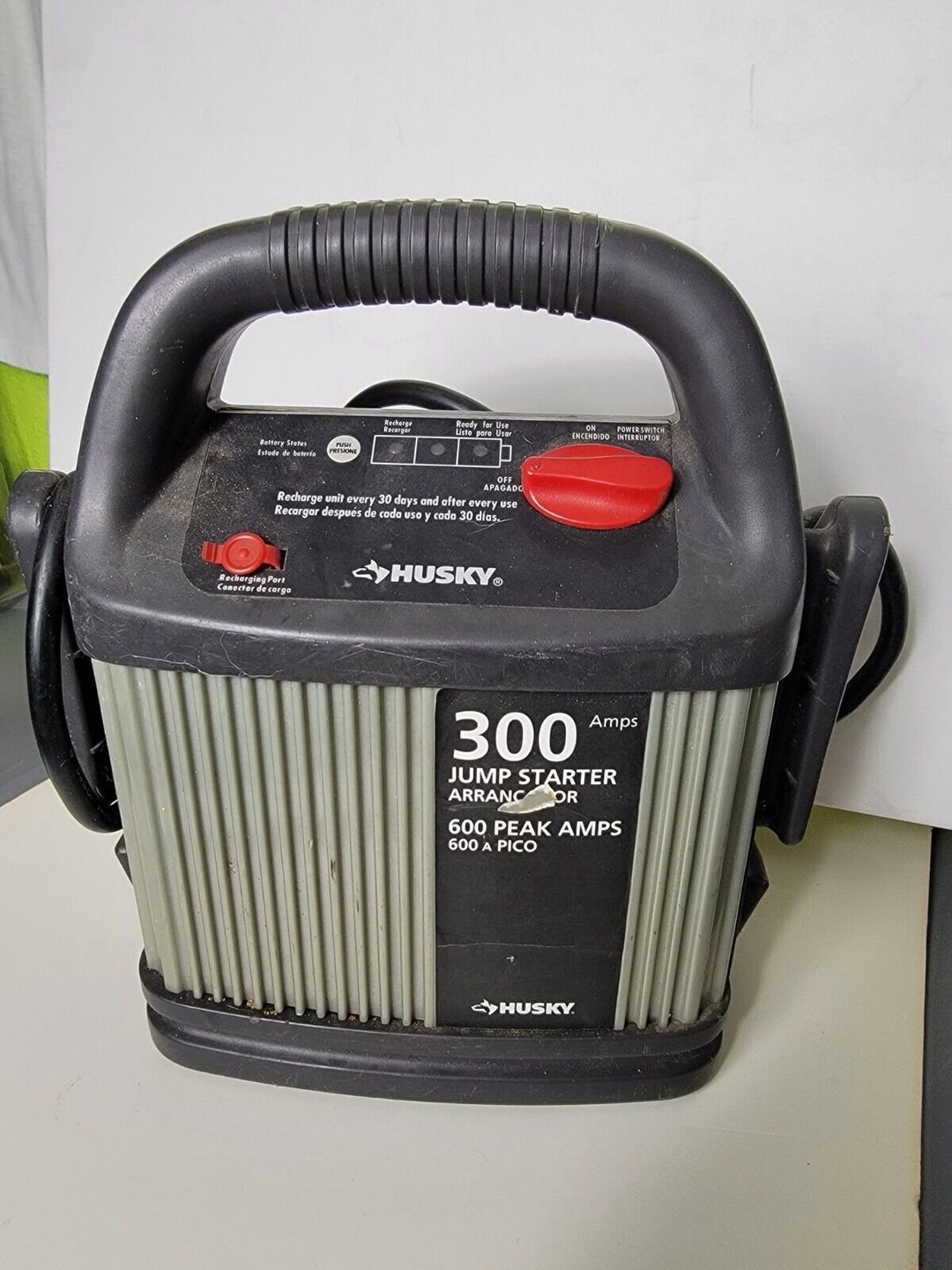 Husky 300 Jump Starter 600 Peak Amps for Car Portable Jumper - Etsy