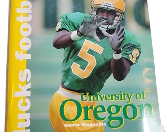 Football Game Program - Etsy