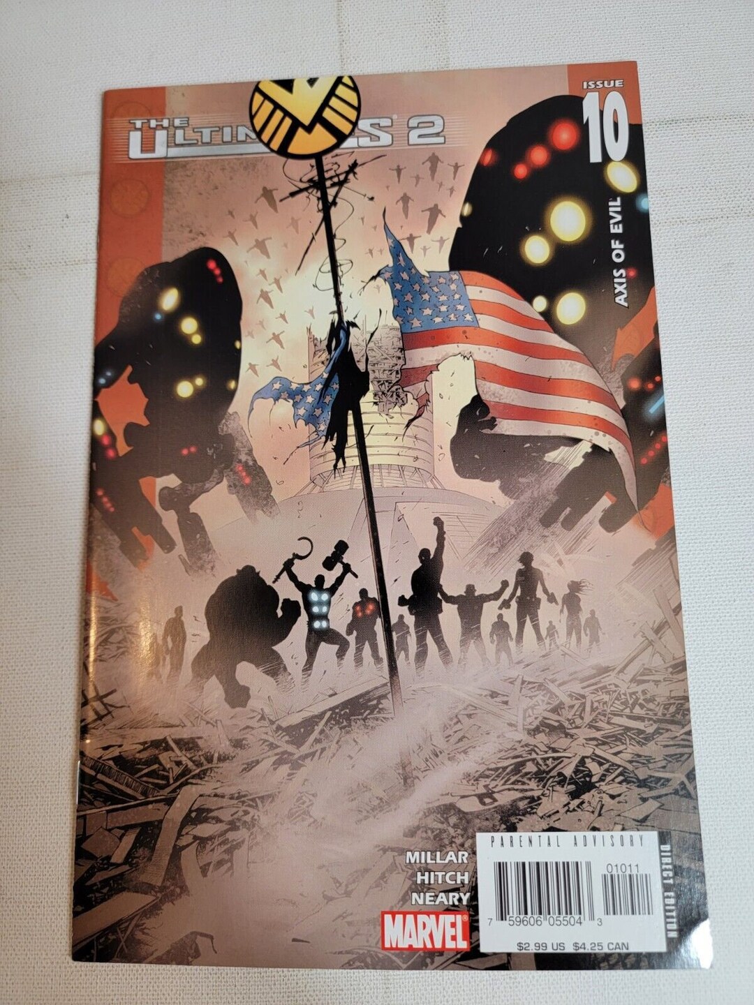 Comic Book Marvel Comics Ultimates 2 Axis of Evil 10 - Etsy