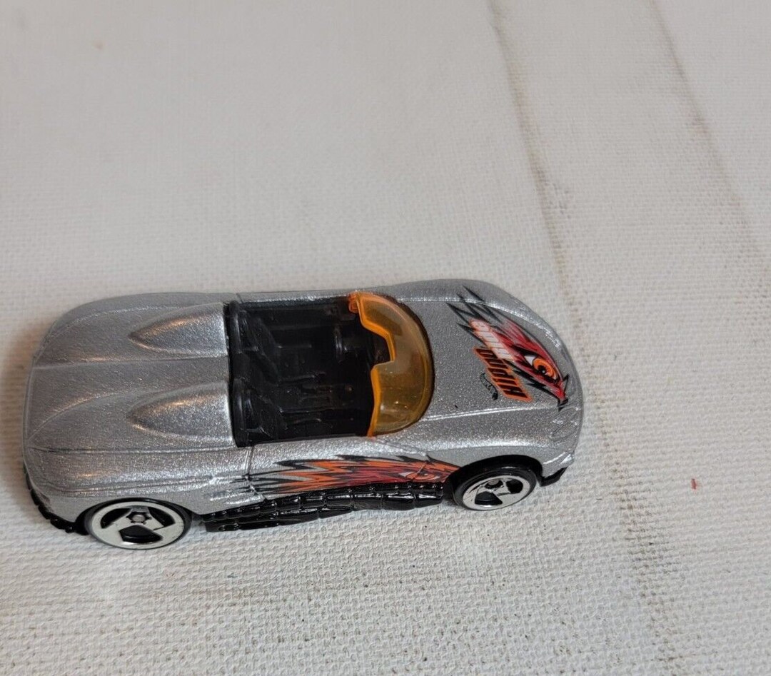 Vintage 2000s Diecast Toy Hot Wheels Mattel 2000 Hipno Ride Silver MX48 ...