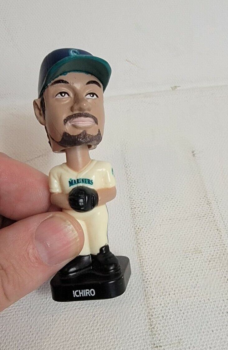 Vintage Ichiro Suzuki Mini Bobblehead 2002 Seattle Mariners - Etsy