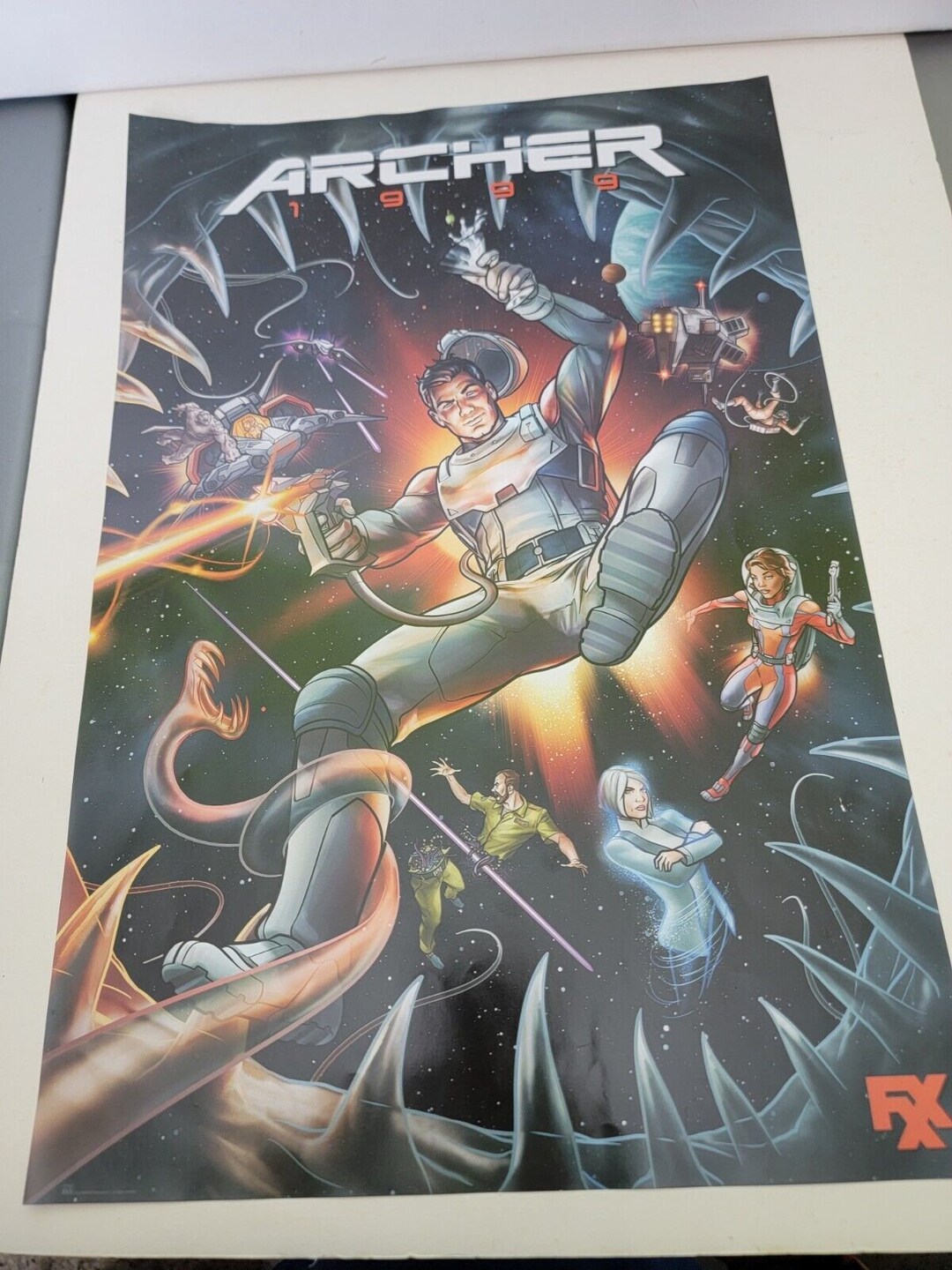 Archer 1999 TV Poster FXX SDCC Exclusive - Etsy