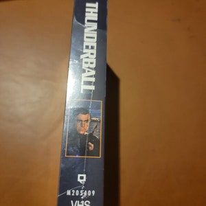 Thunderball VHS the James Bond Collection Sean Connery Brand New ...