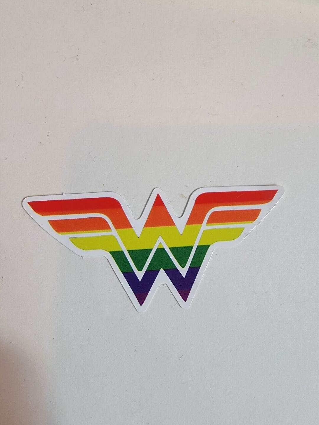 LGBTQ Pride Rainbow Sticker Decal Multi Color DC Comics Wonder Woman ...