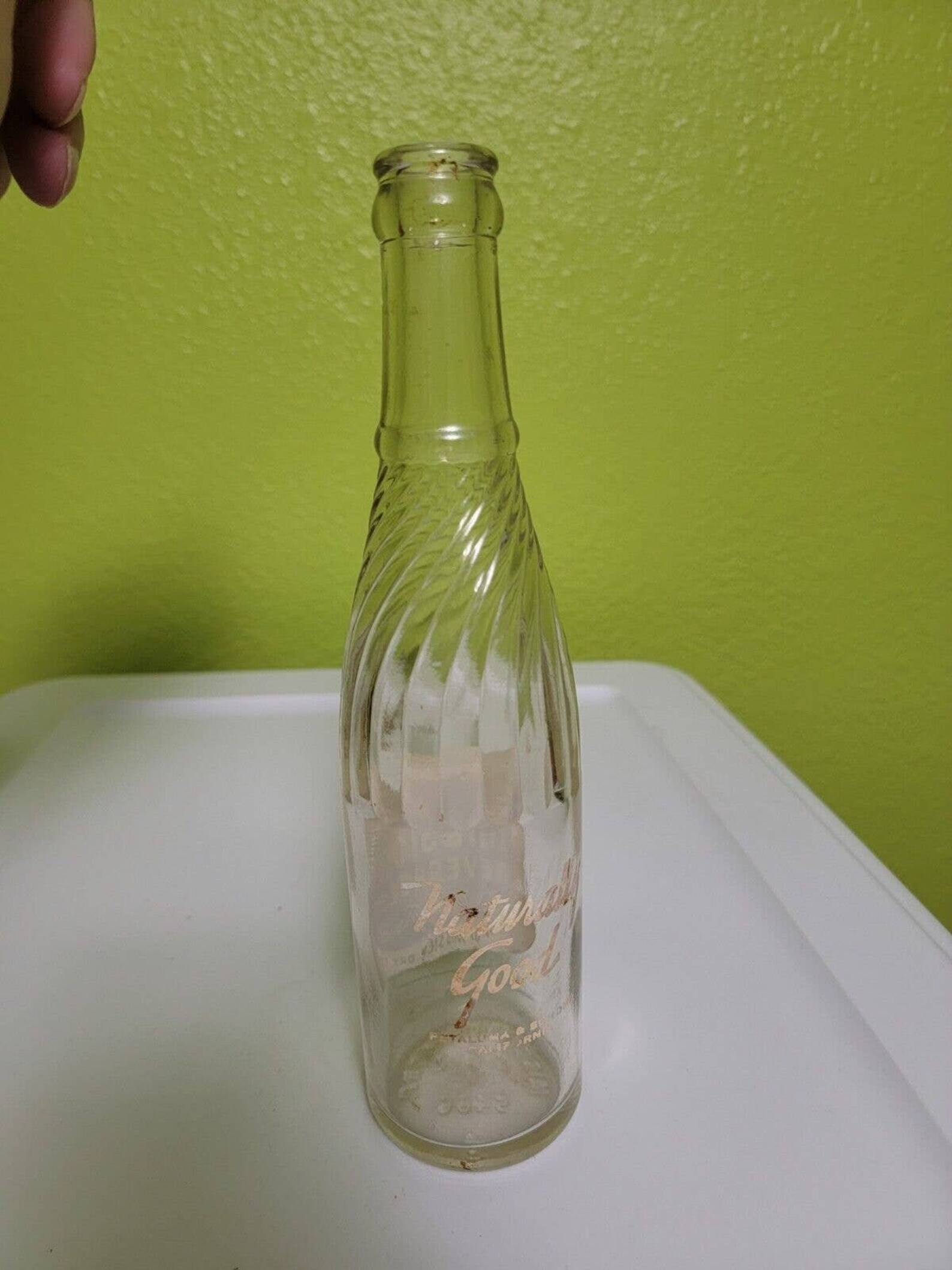 Rare Vintage Antique Soda Pop Glass Bottle Mission Beverages - Etsy