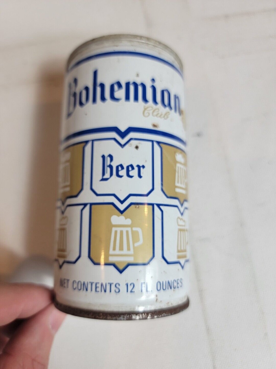 Vintage 1960s Bohemian Club Beer Can Pull Tab Brewing Company of Oregon ...