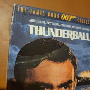 Thunderball VHS the James Bond Collection Sean Connery Brand New ...