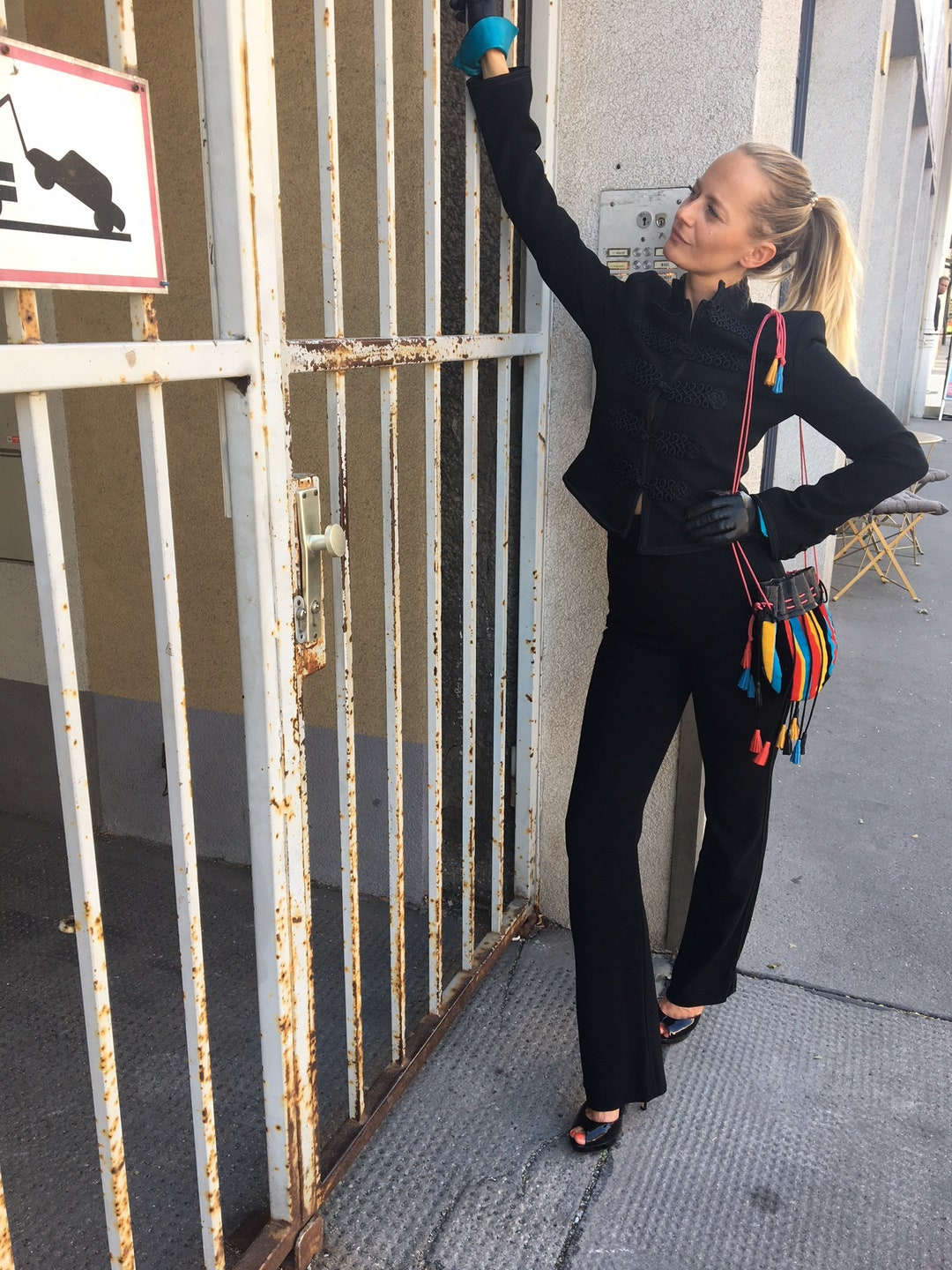 Vintage Georges Rech Uniform Suit in Black - Etsy