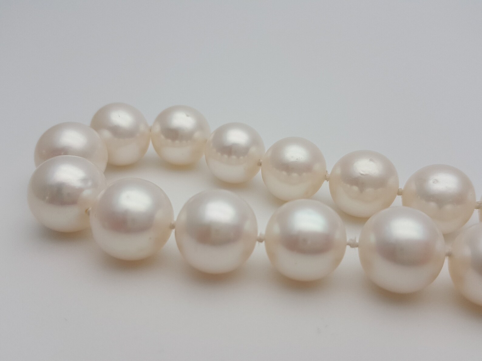 Beautiful Pearl Necklace High Quality Round White Fresh - Etsy