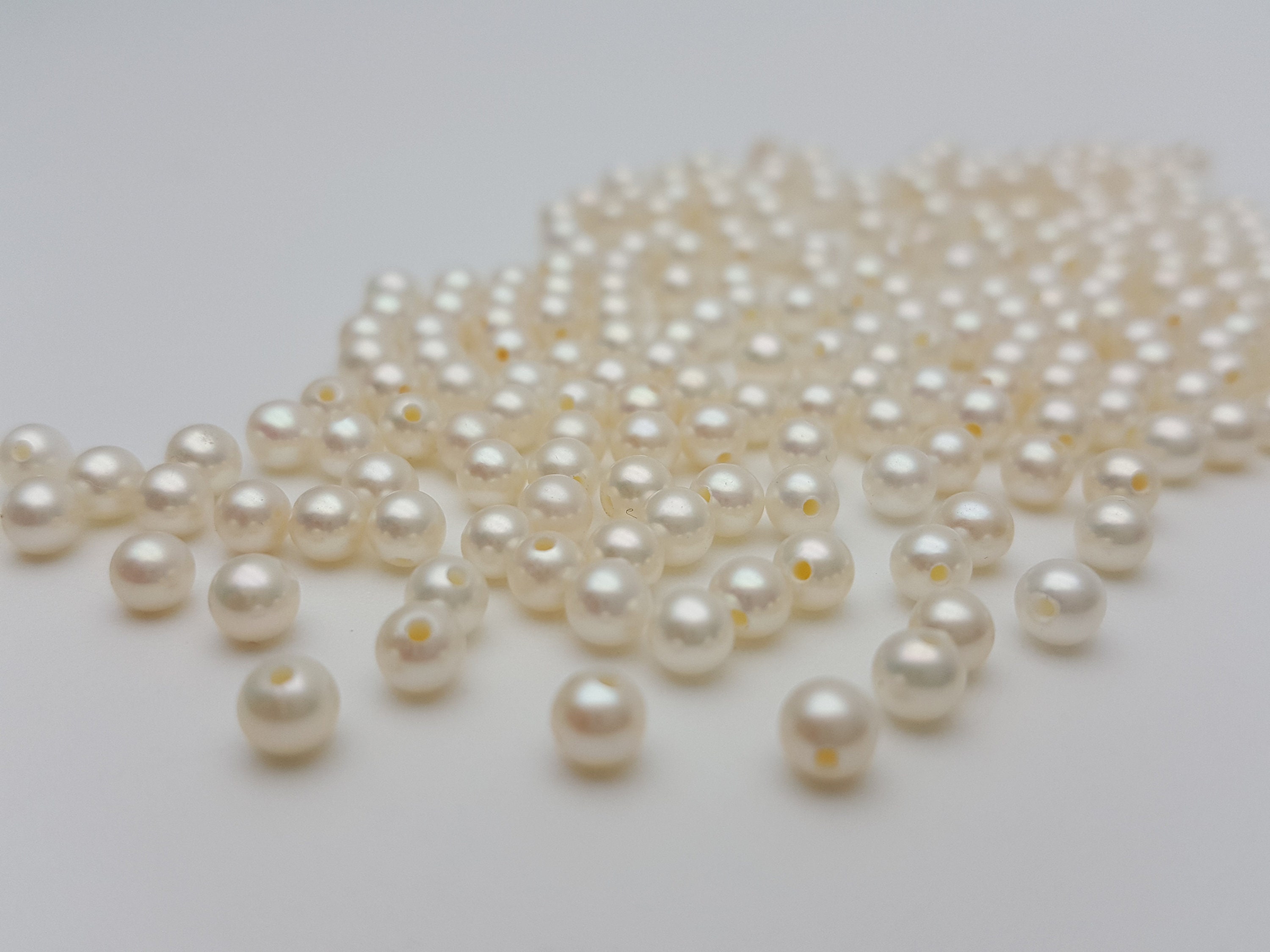 DIY PEARLS Pack of 3 Grams Loose Pearls Beautiful - Etsy