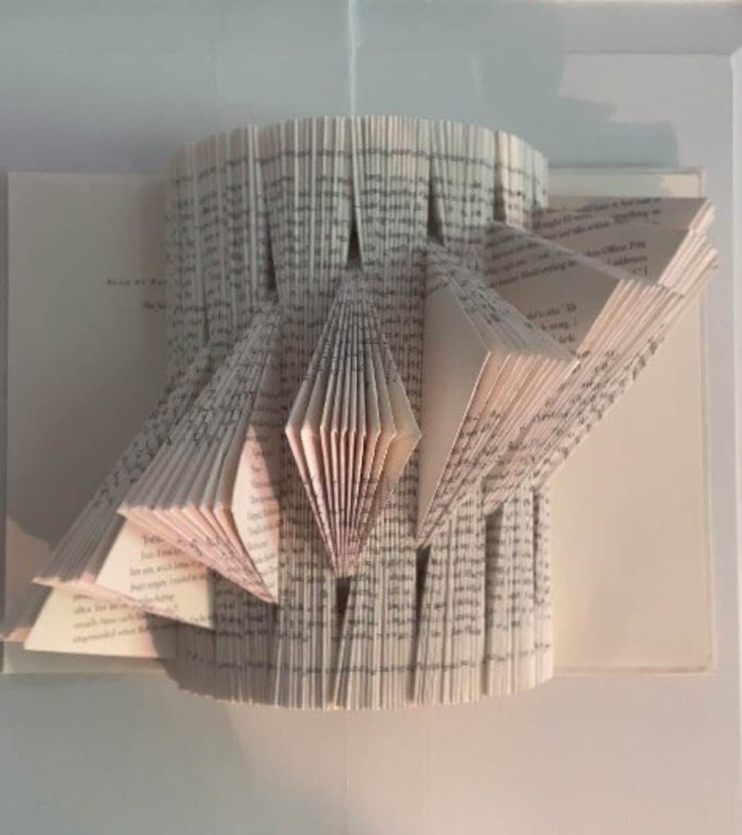 Folded Book Wall Art / Gallery Book / Book Fold / Bookfold Wall Art ...