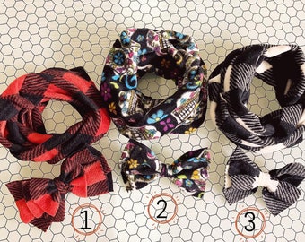 Bow infinity scarf | Etsy