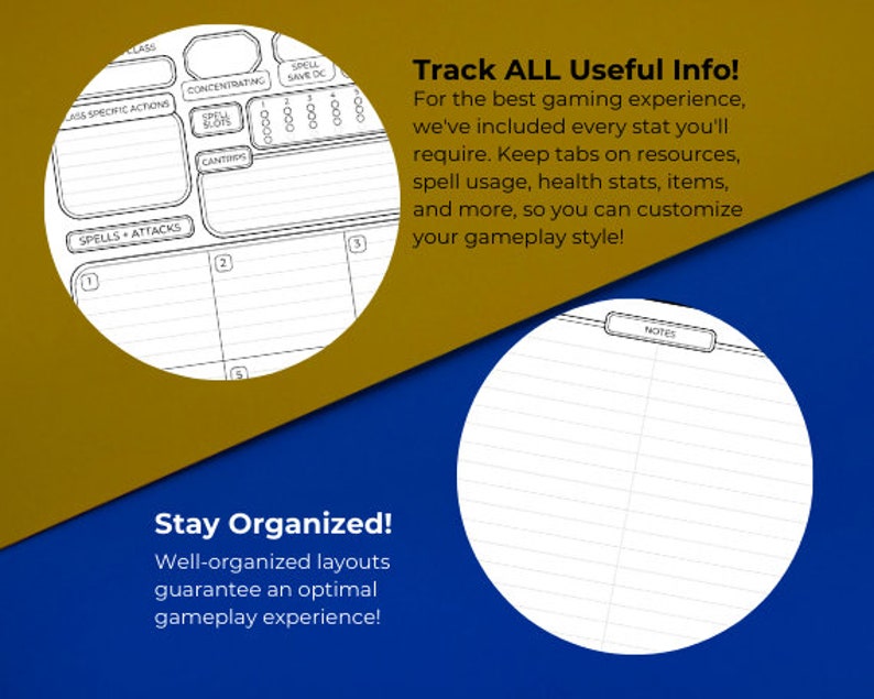 Dungeons and Dragons Editable PDF and Downloadable Character Sheet, Dnd ...