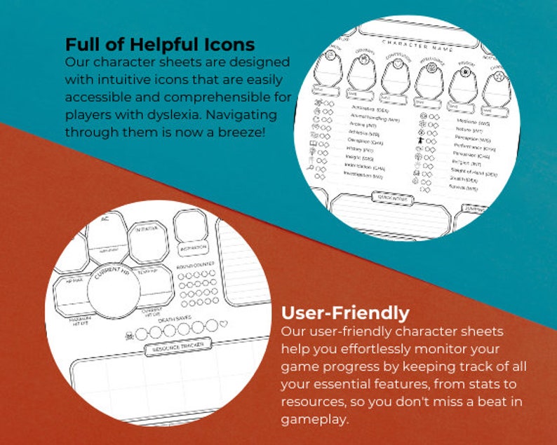 Dungeons and Dragons Editable PDF and Downloadable Character Sheet, Dnd ...